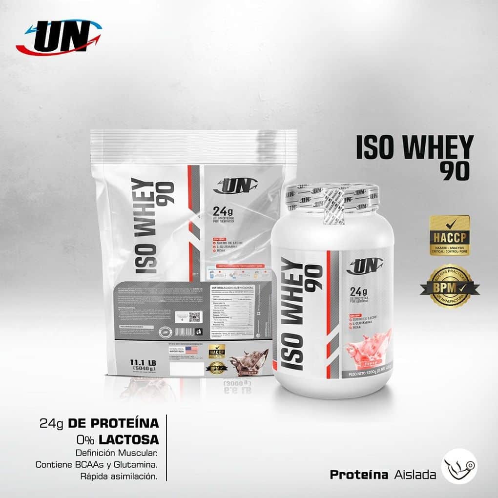 ISO WHEY 90 - Buena Vida - Aporta los nutrientes a tus entrenamientos.