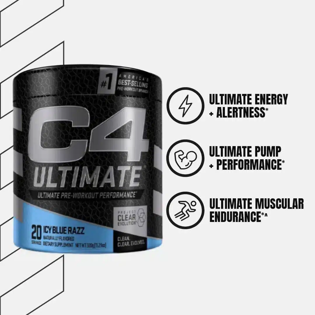 C4 ULTIMATE CELLUCOR - Buena Vida - Energía, fuerza y resistencia.